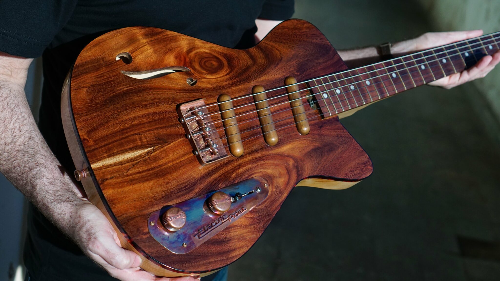 The Electric Poet Guitar | Handcrafted Guitars